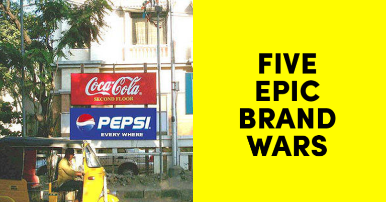 Ad Wars: 5 Iconic Battles Of Brand Rivalries — Marketing Mind