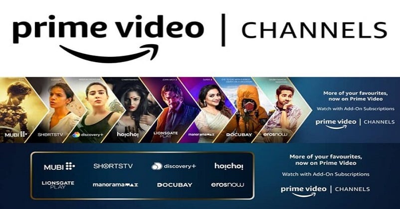Amazon Announces Prime Video Channels In India — Marketing Mind