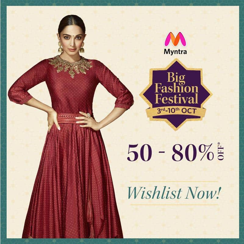 How Myntra Created Buzz For 'Big Fashion Festival' Sale Using Celebs ...